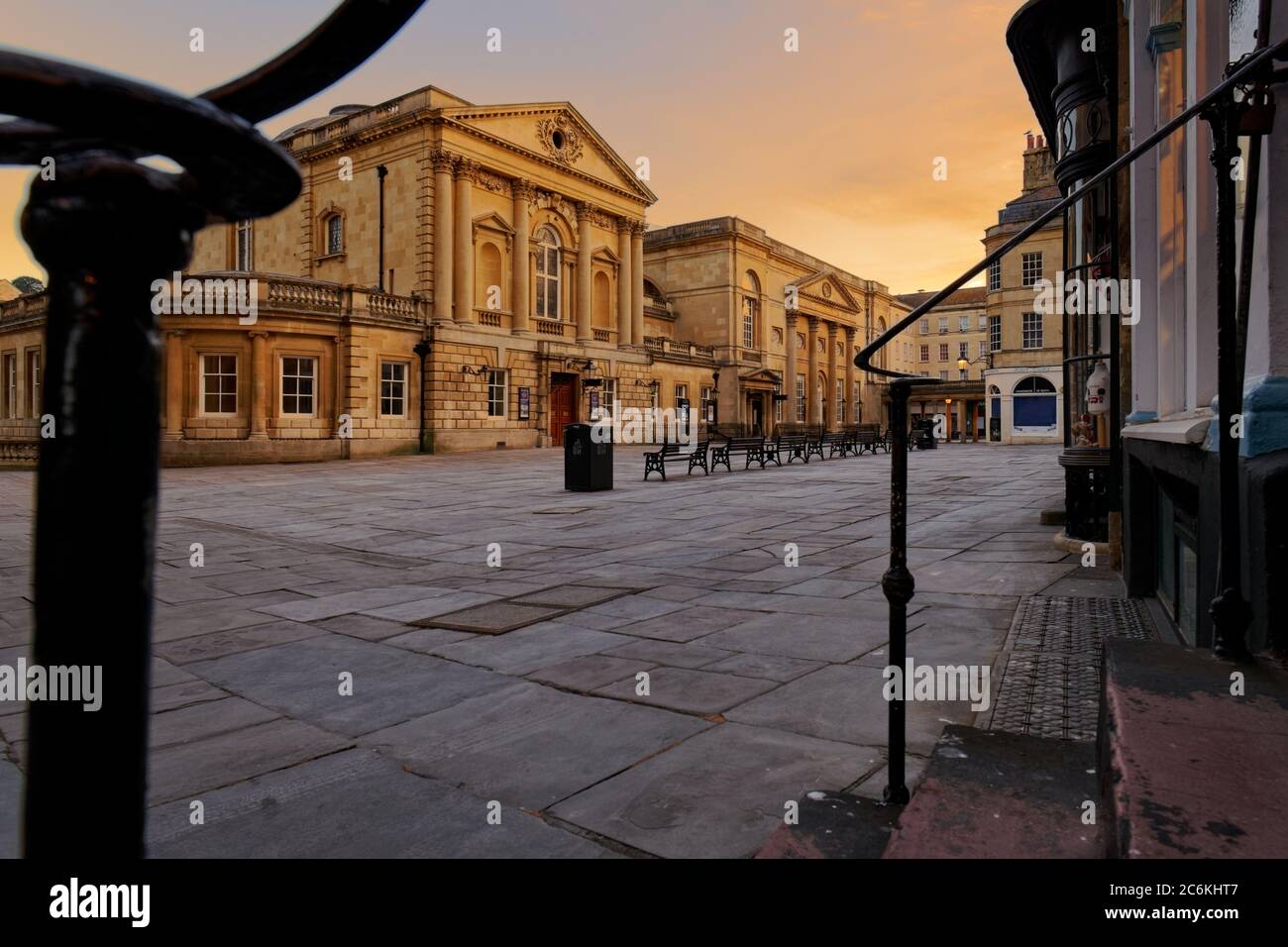 Pump rooms at sunset hi-res stock photography and images - Alamy