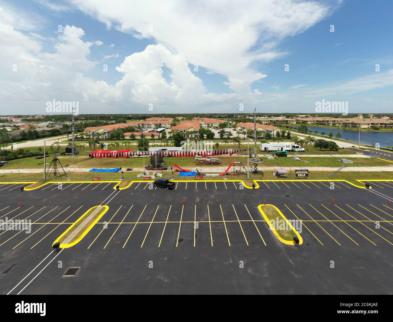 Rally aerial hi-res stock photography and images - Alamy