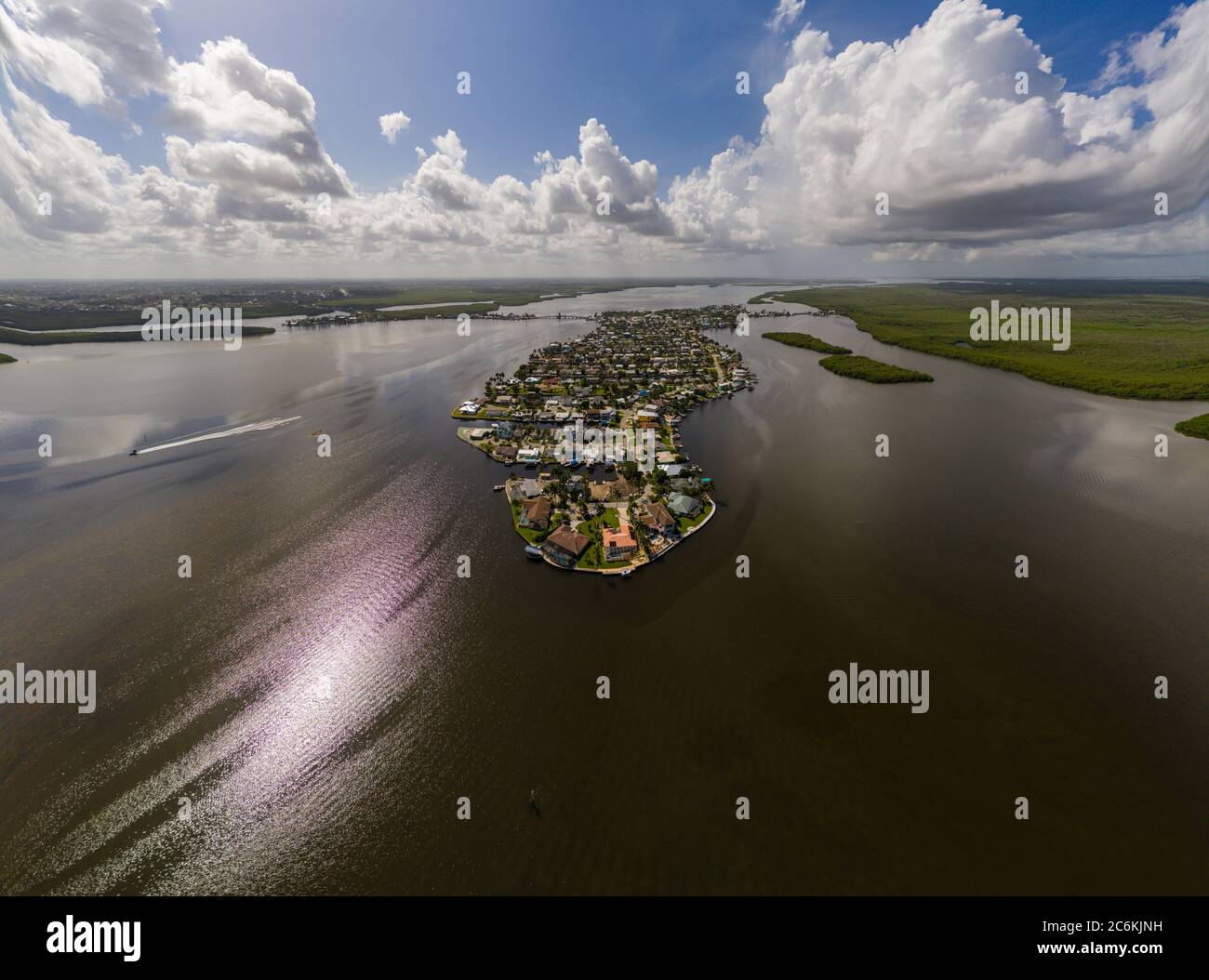 Matlacha aerial hi-res stock photography and images - Alamy