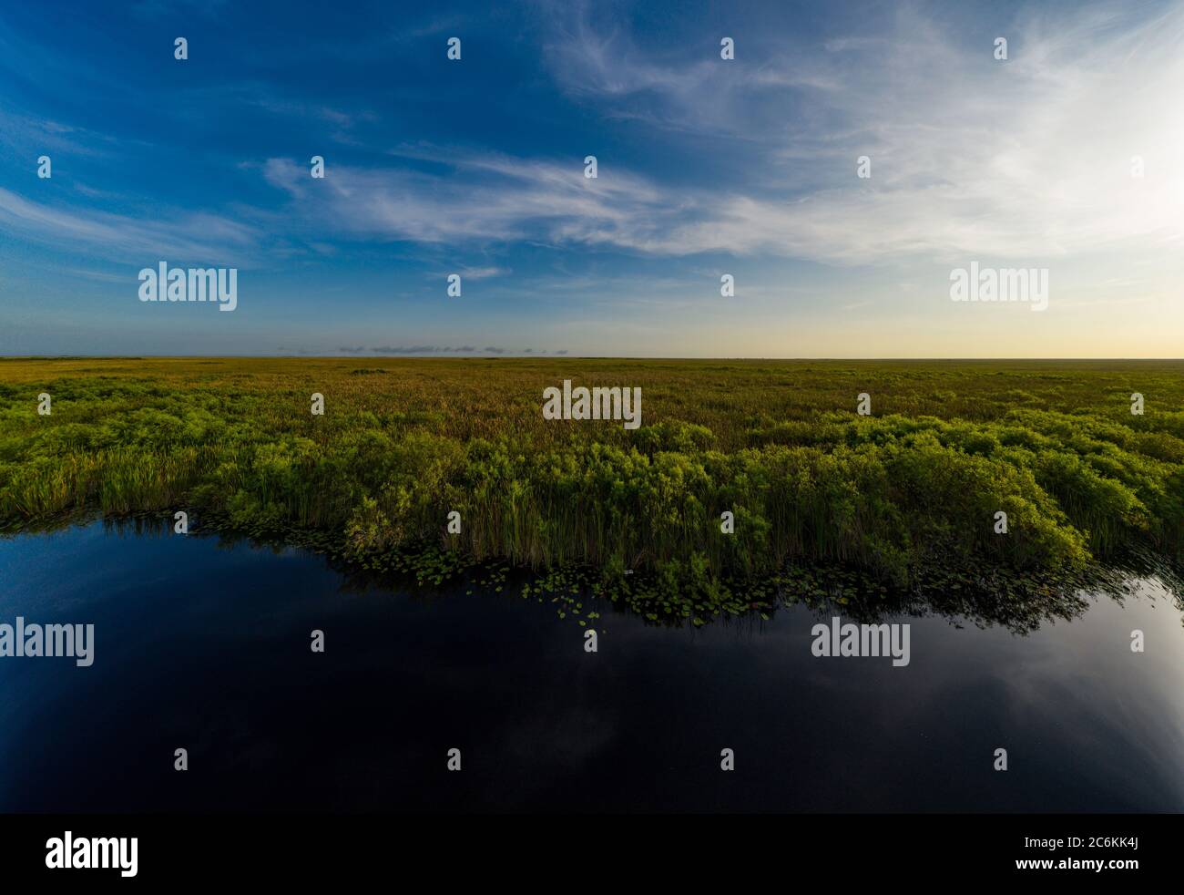 The everglades florida aerial hi-res stock photography and images - Alamy