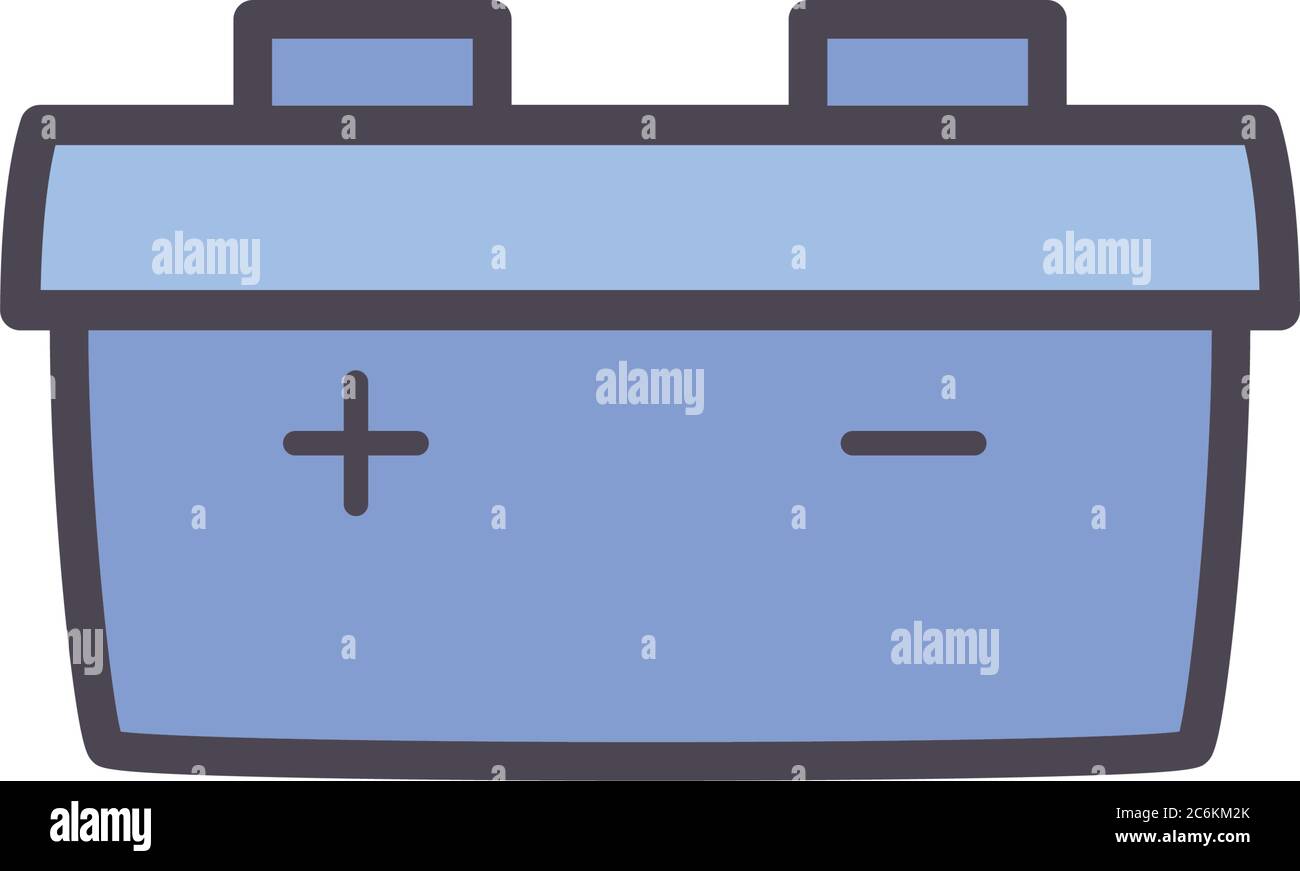motor battery line and fill style icon design, energy power technology ...
