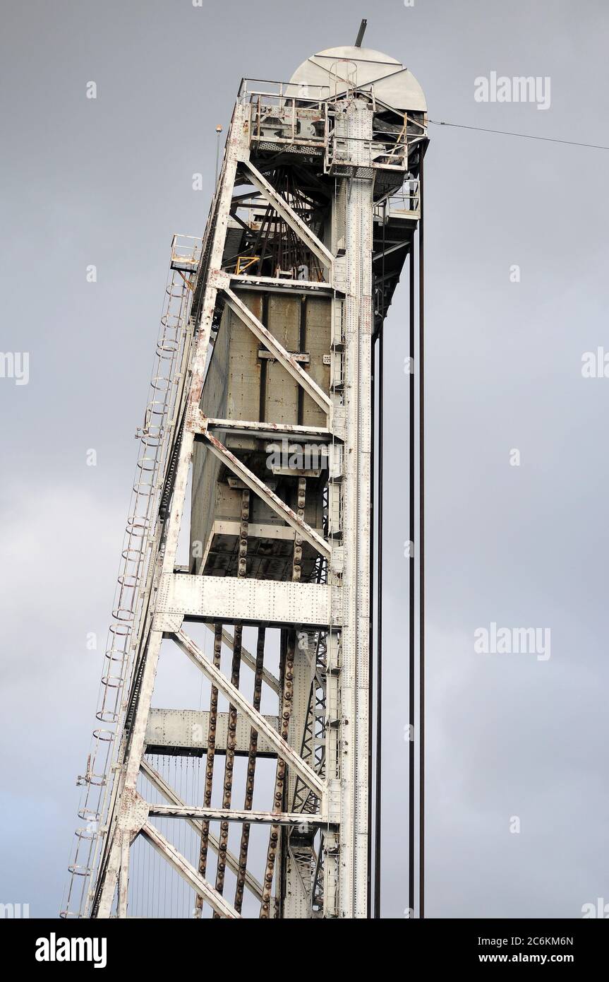 Clarence Street bridge, Port Colborne Stock Photo - Alamy