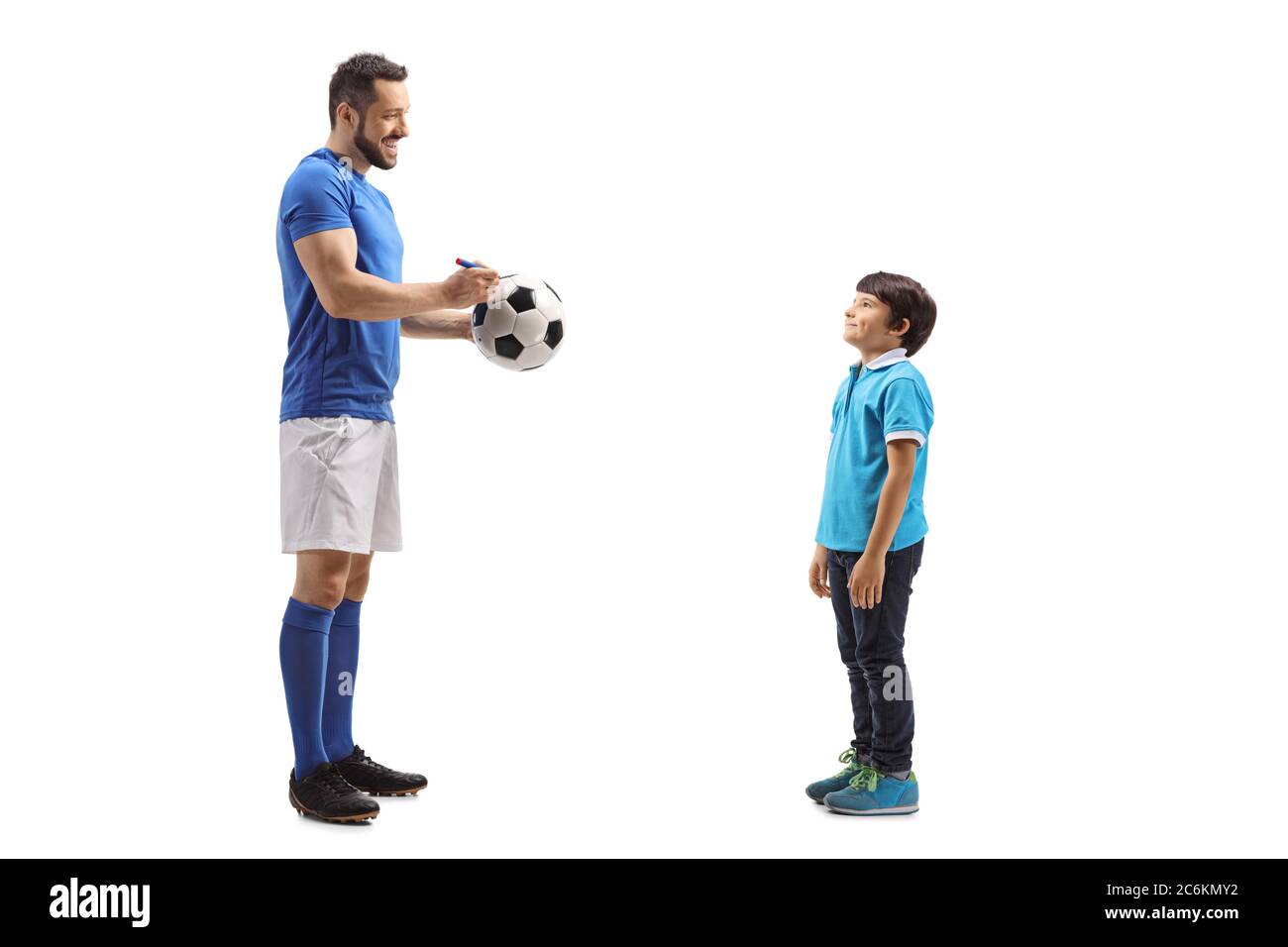 Signing football Cut Out Stock Images & Pictures - Alamy