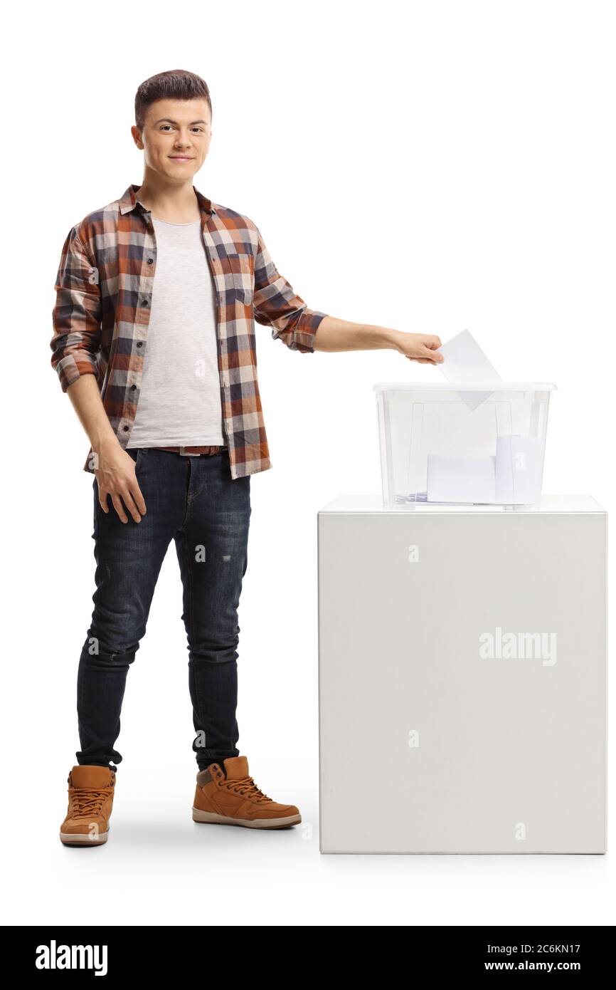 Boy voting hi-res stock photography and images - Alamy