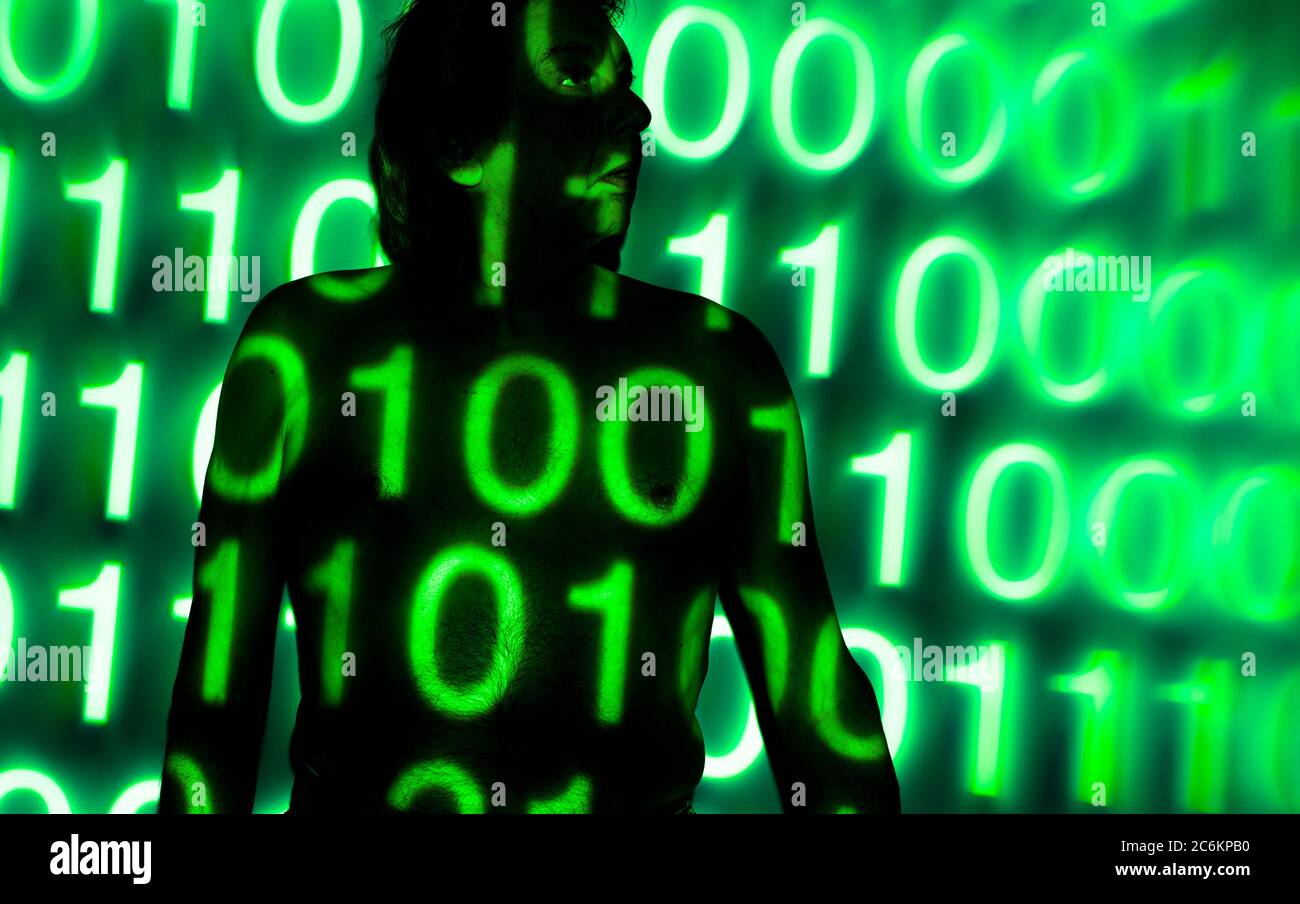 Binary image hi-res stock photography and images - Alamy