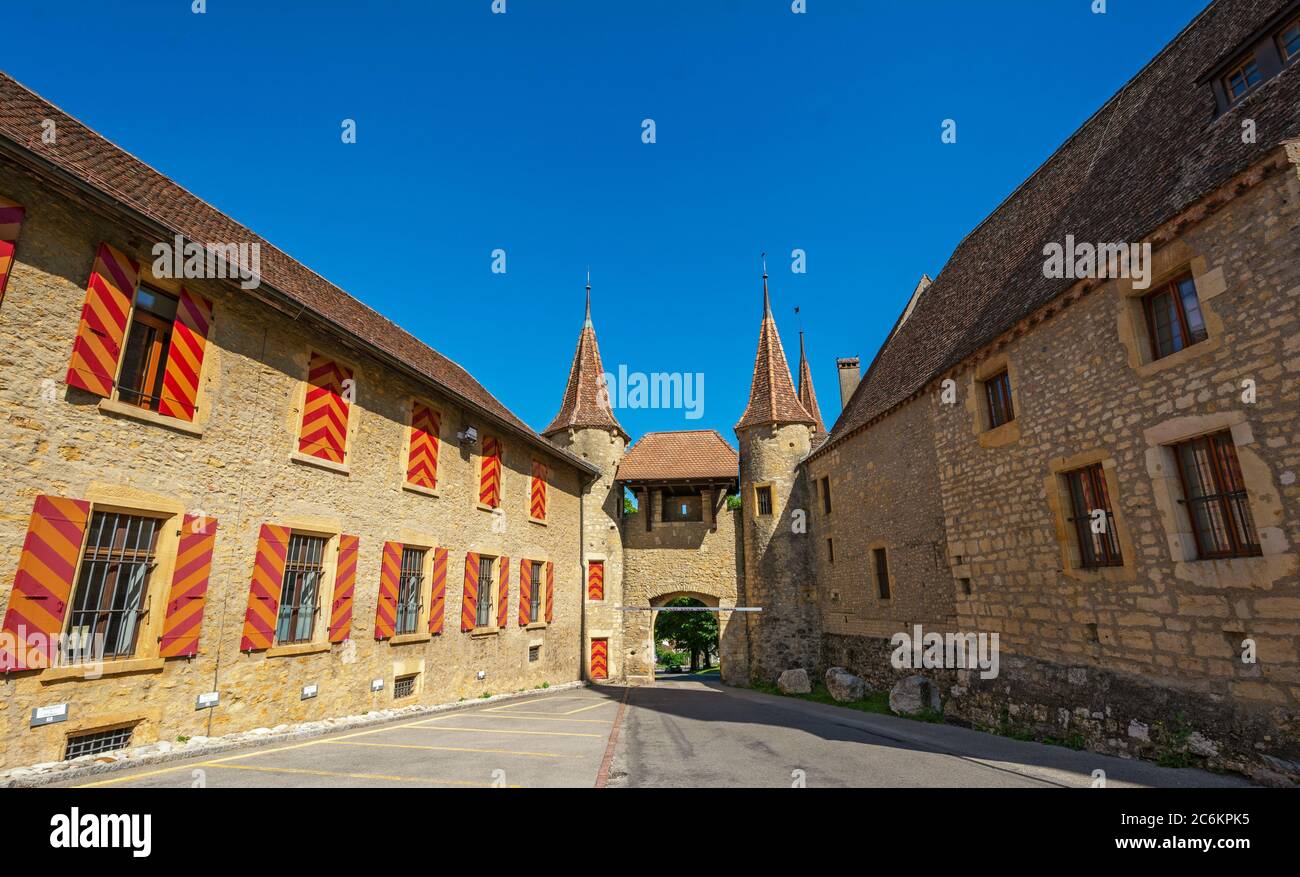 Chateau neuchatel castle hi-res stock photography and images - Alamy