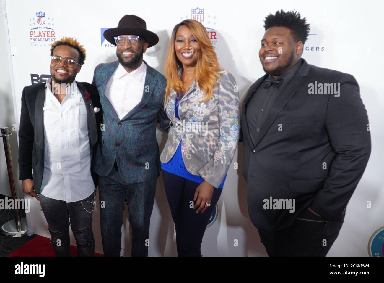 Travis Greene, Rickey Smiley, Yolanda Adams and Melvin Crispell III ...