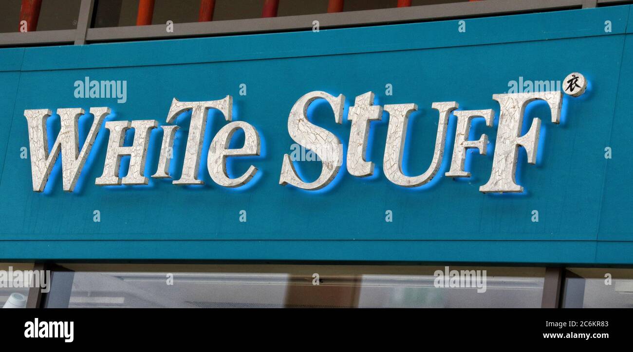 White Stuff logo seen at one of their branches Stock Photo - Alamy