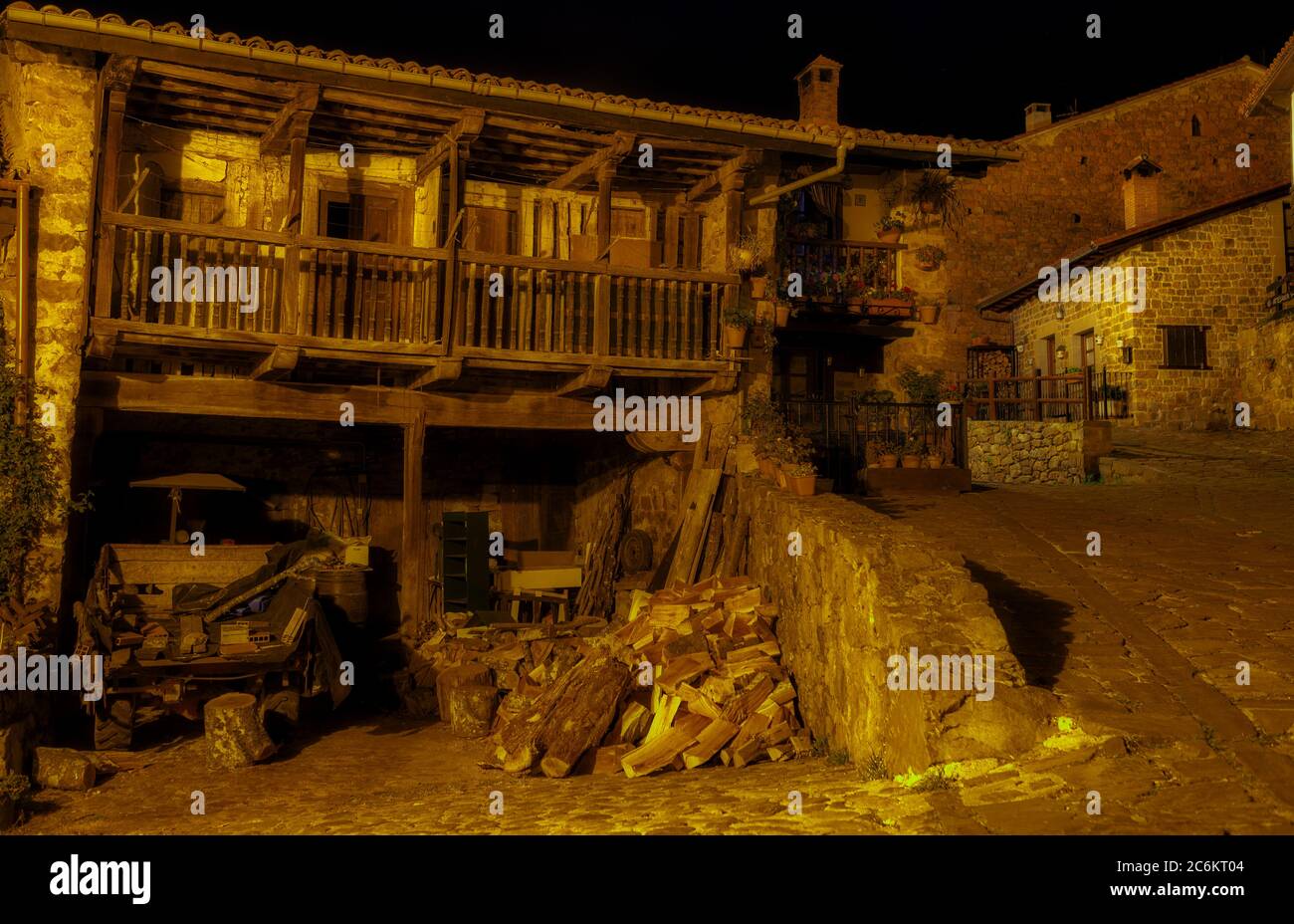 Rural town night hi-res stock photography and images - Alamy