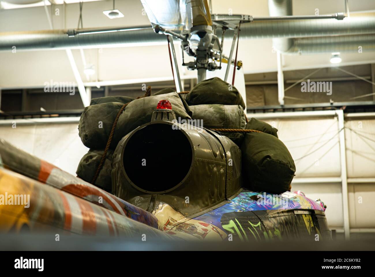 Bell “Huey” Helicopter engine - Palm Springs Air Museum: Palm Springs ...