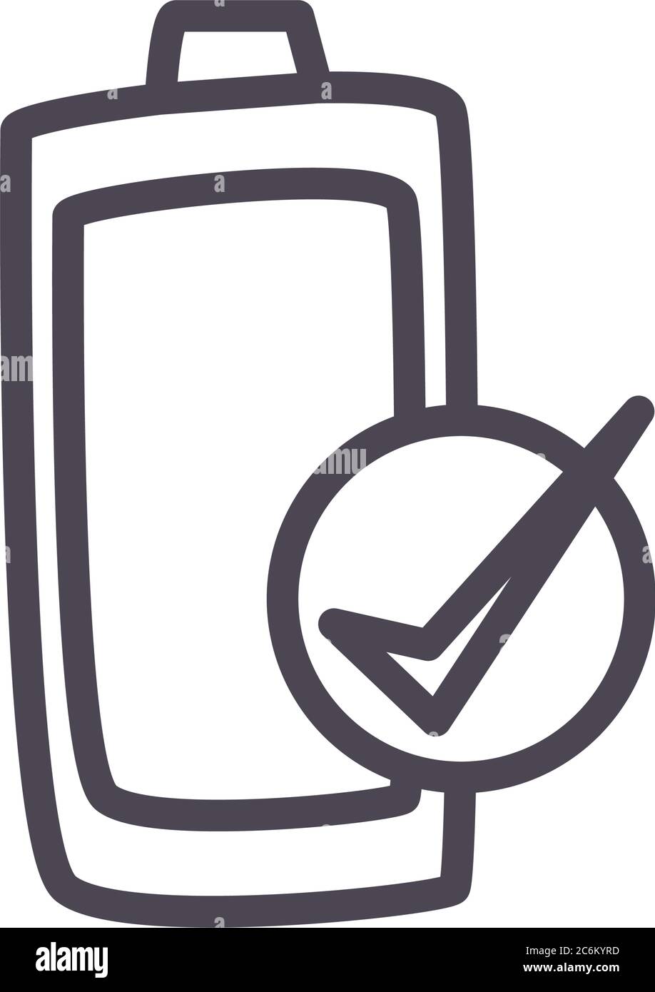 full battery line style icon design, energy power technology and charge ...