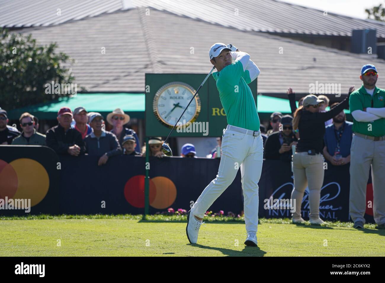 Pro Golfer Danny Lee competing During the 2020 Arnold Palmer ...
