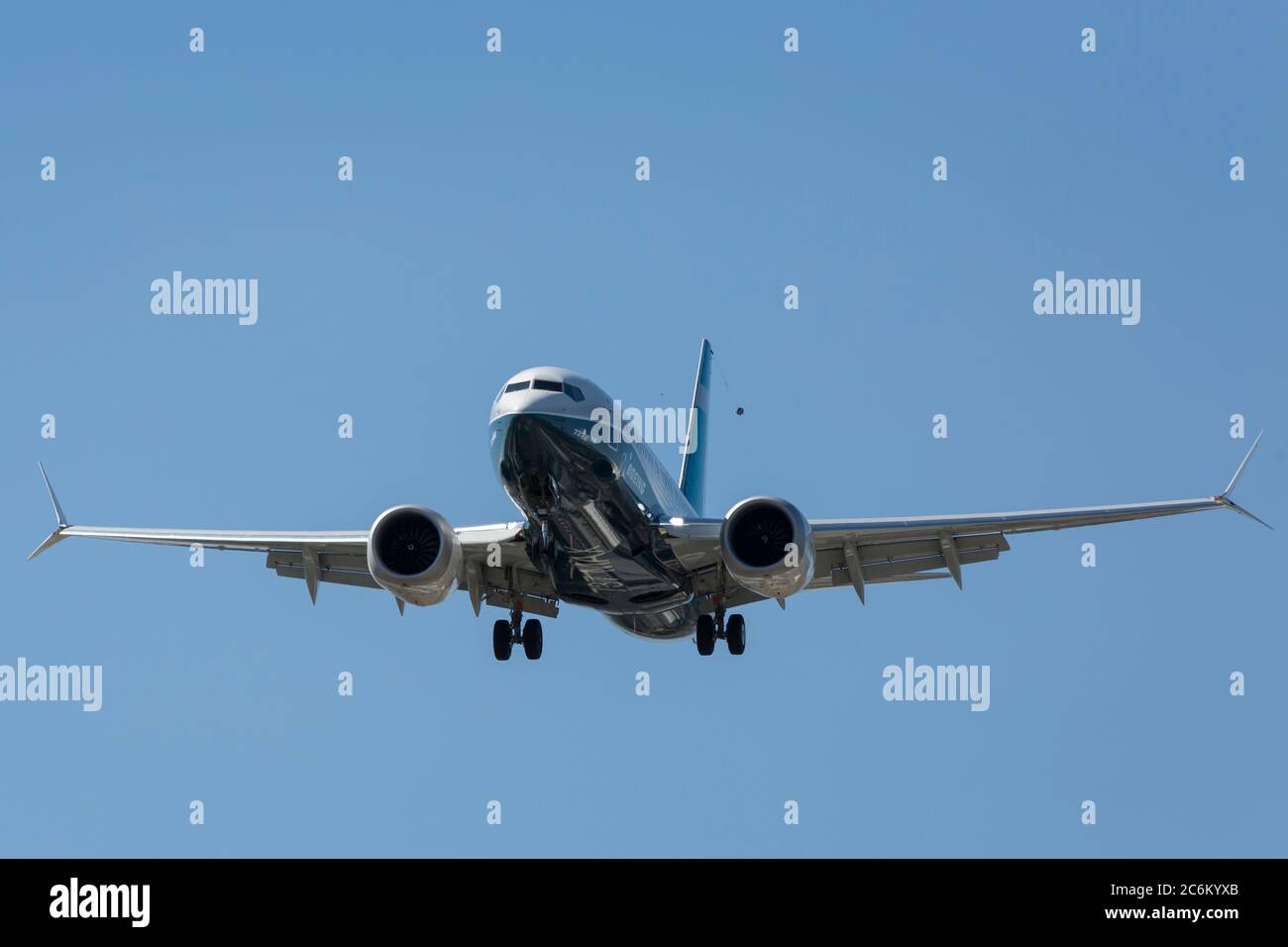Boeing 737 max 7 test hi-res stock photography and images - Alamy