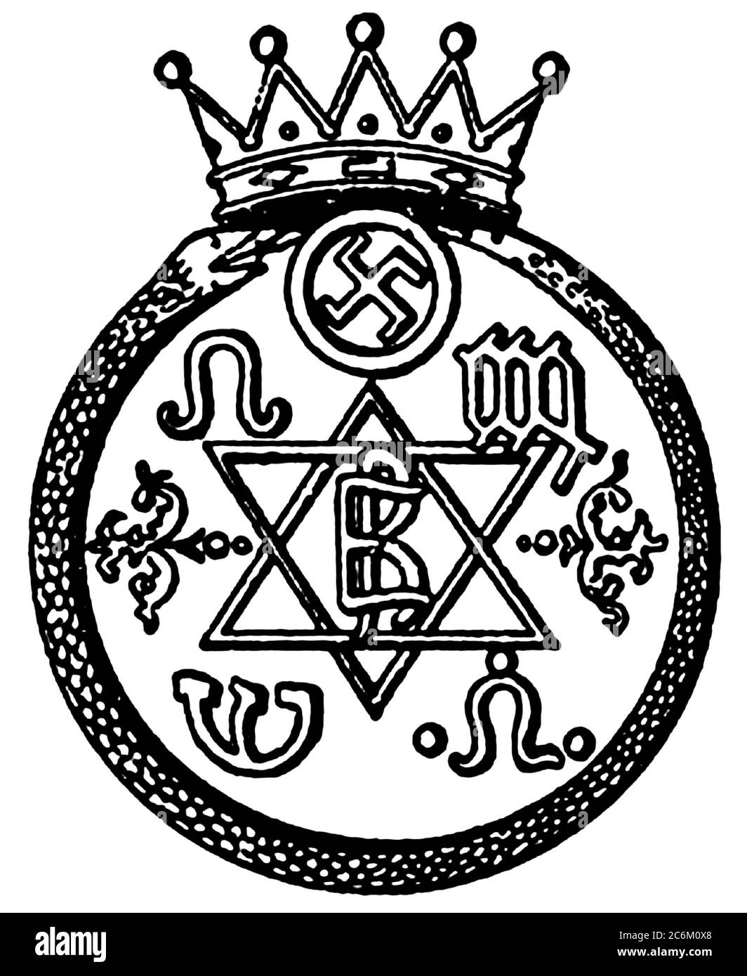 Simbolo occulto hi-res stock photography and images - Alamy