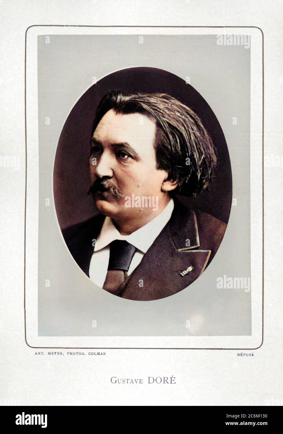 1875 c, Colmar, FRANCE : The french painter , illustrator and sculptor ...