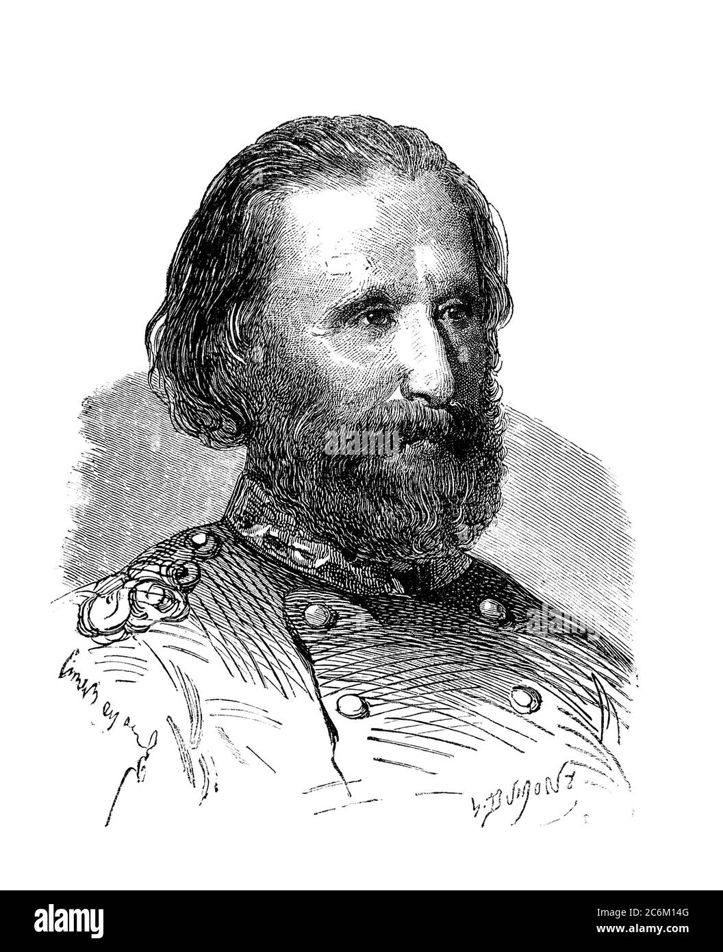 Giuseppe garibaldi 1860 Cut Out Stock Images & Pictures - Alamy