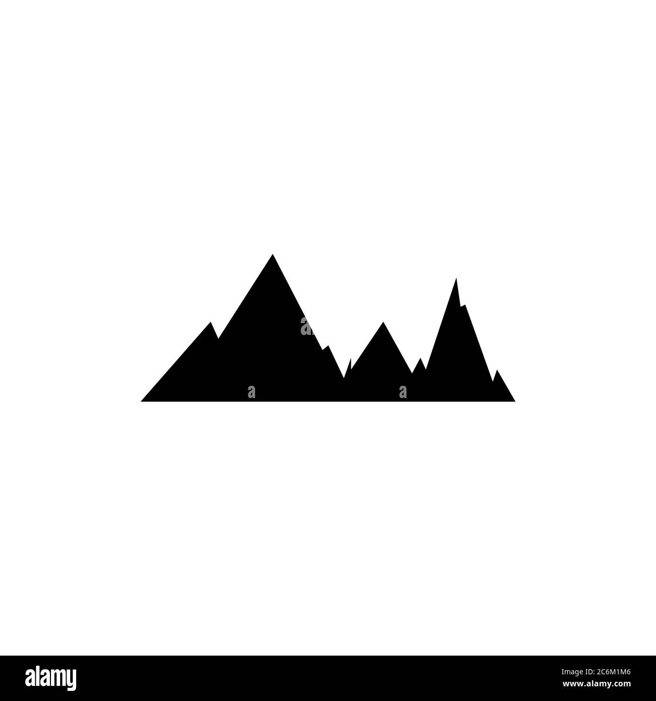 mountain vector graphic design illustration Stock Vector Image & Art ...
