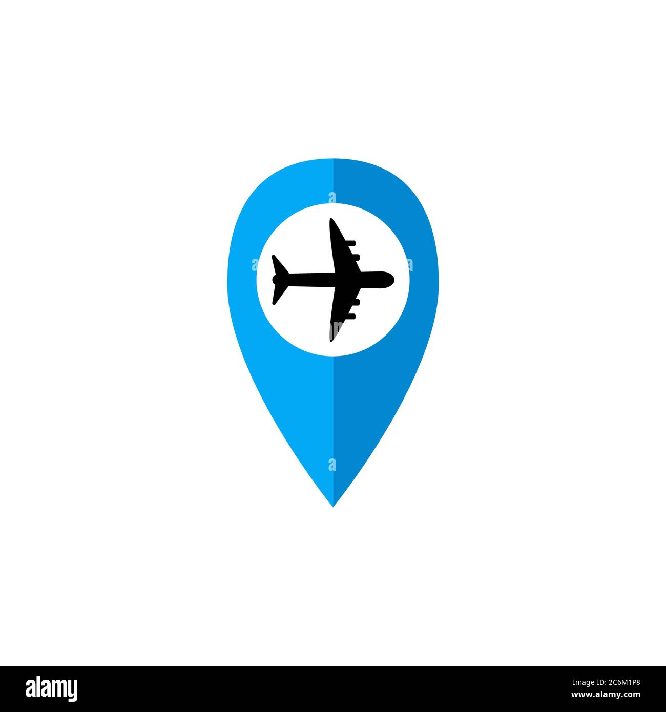 plane map vector graphic design illustration Stock Vector Image & Art ...