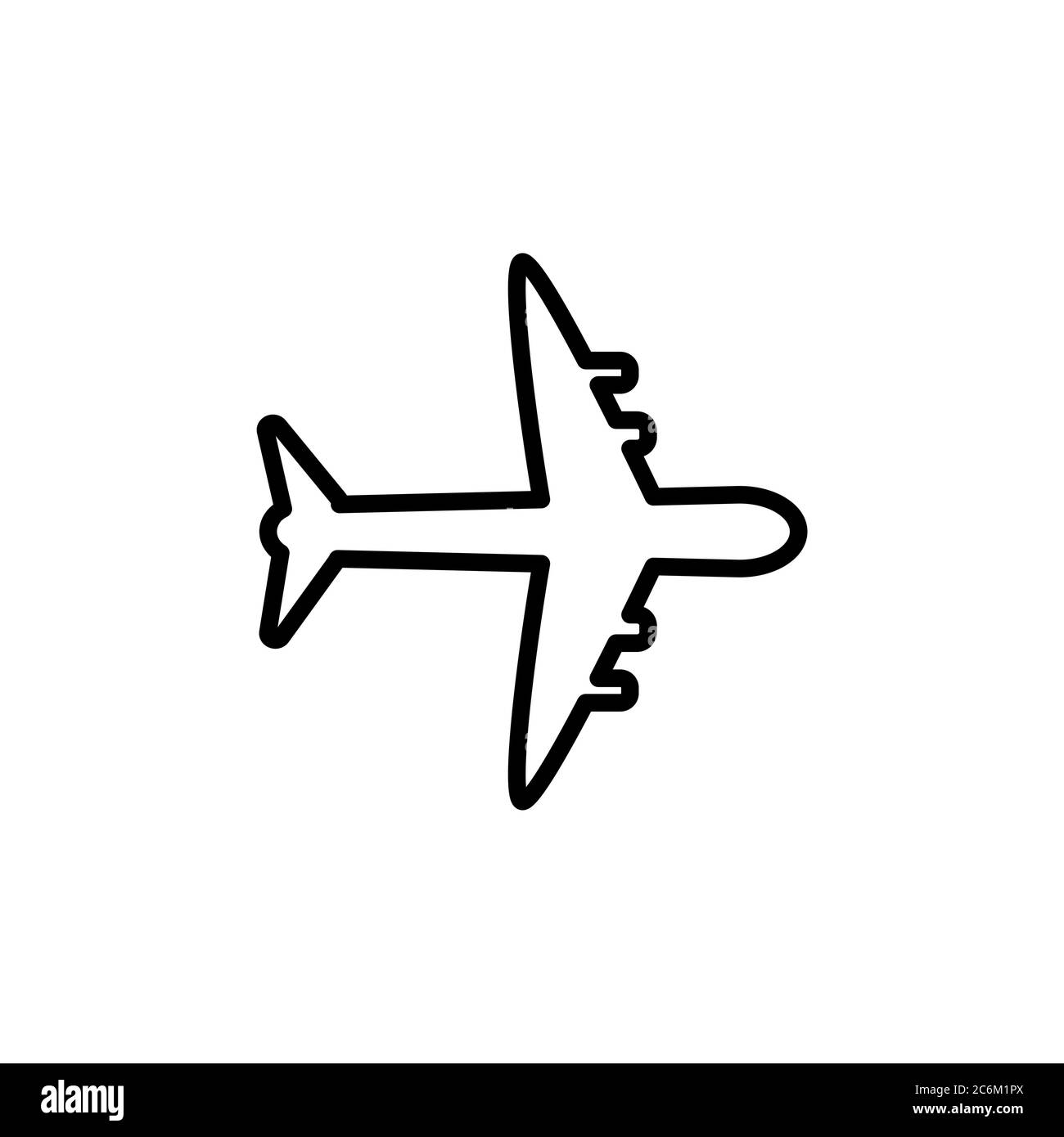 plane vector graphic design illustration Stock Vector Image & Art - Alamy