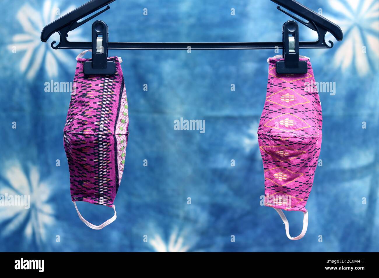 Washing fabric cloth face masks for reuse to protect from Covid-19 ...