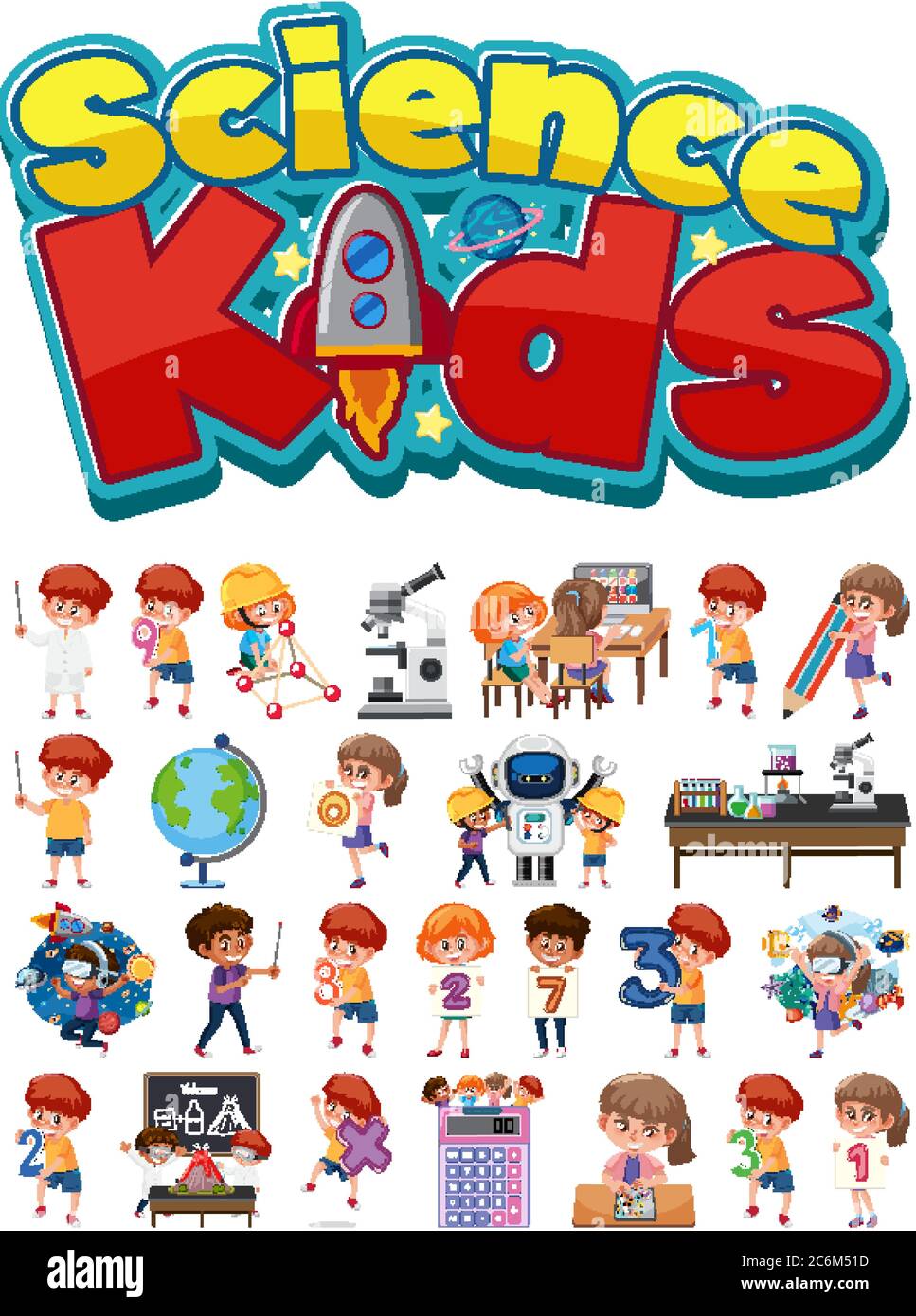 Kids science lab Cut Out Stock Images & Pictures - Alamy