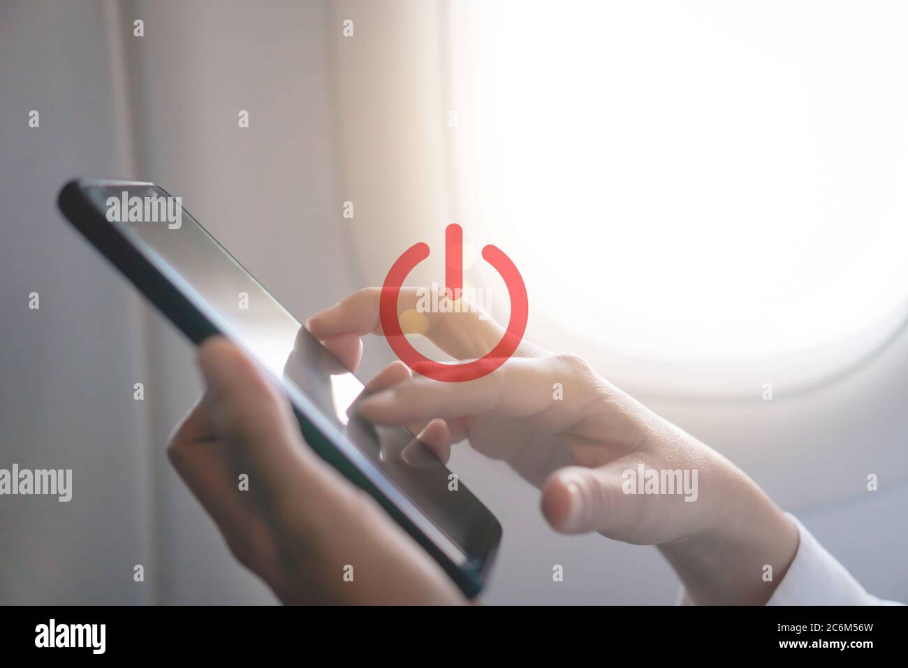 Switch off mobile phone sign hi-res stock photography and images - Alamy