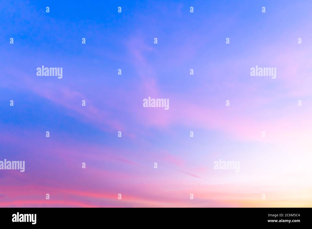 Magenta color of sunset twilight sky and cloud background Stock Photo ...