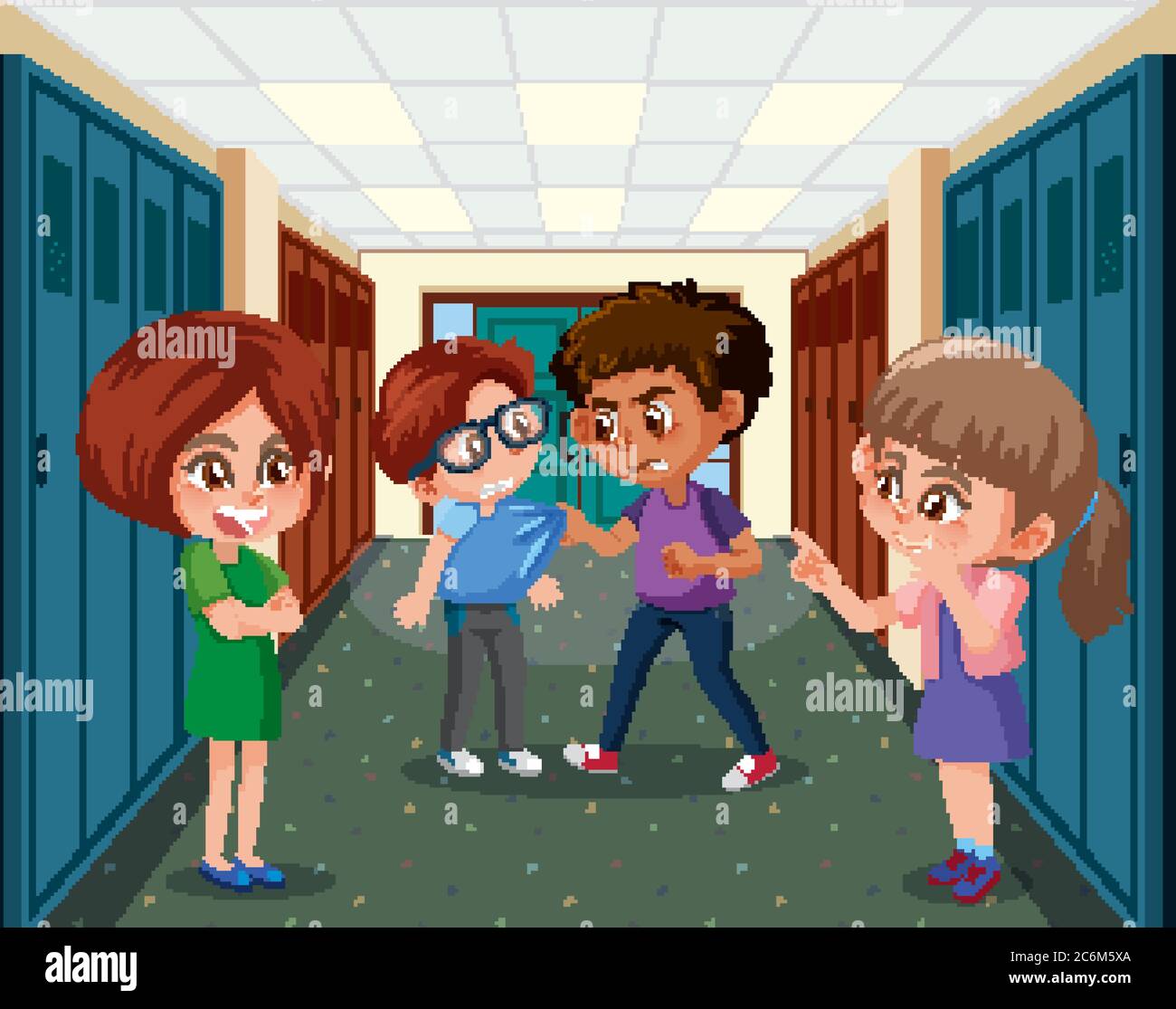 Bully Boy Cartoon