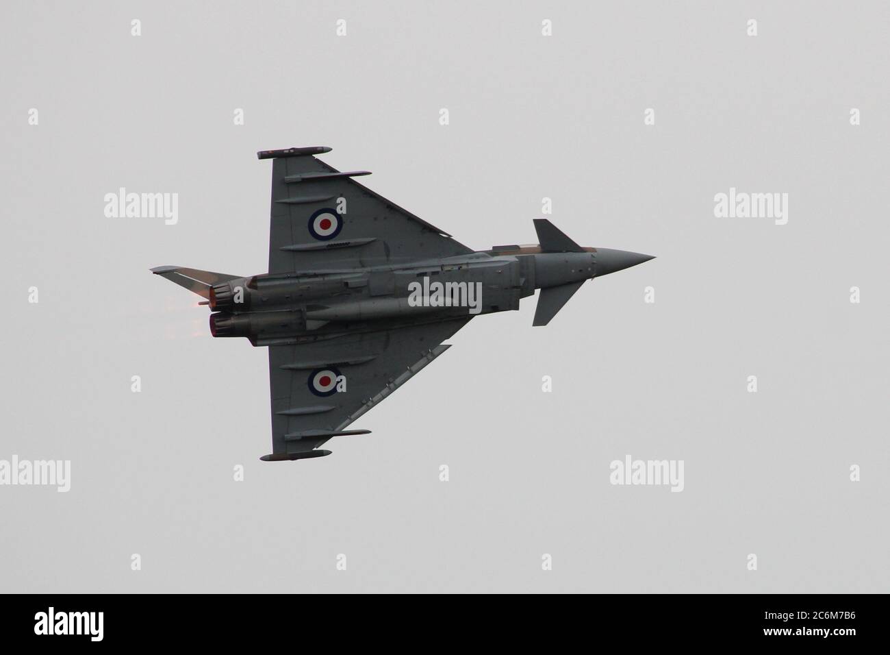ZK349, a Eurofighter Typhoon FGR4 operated by the Royal Air Force ...