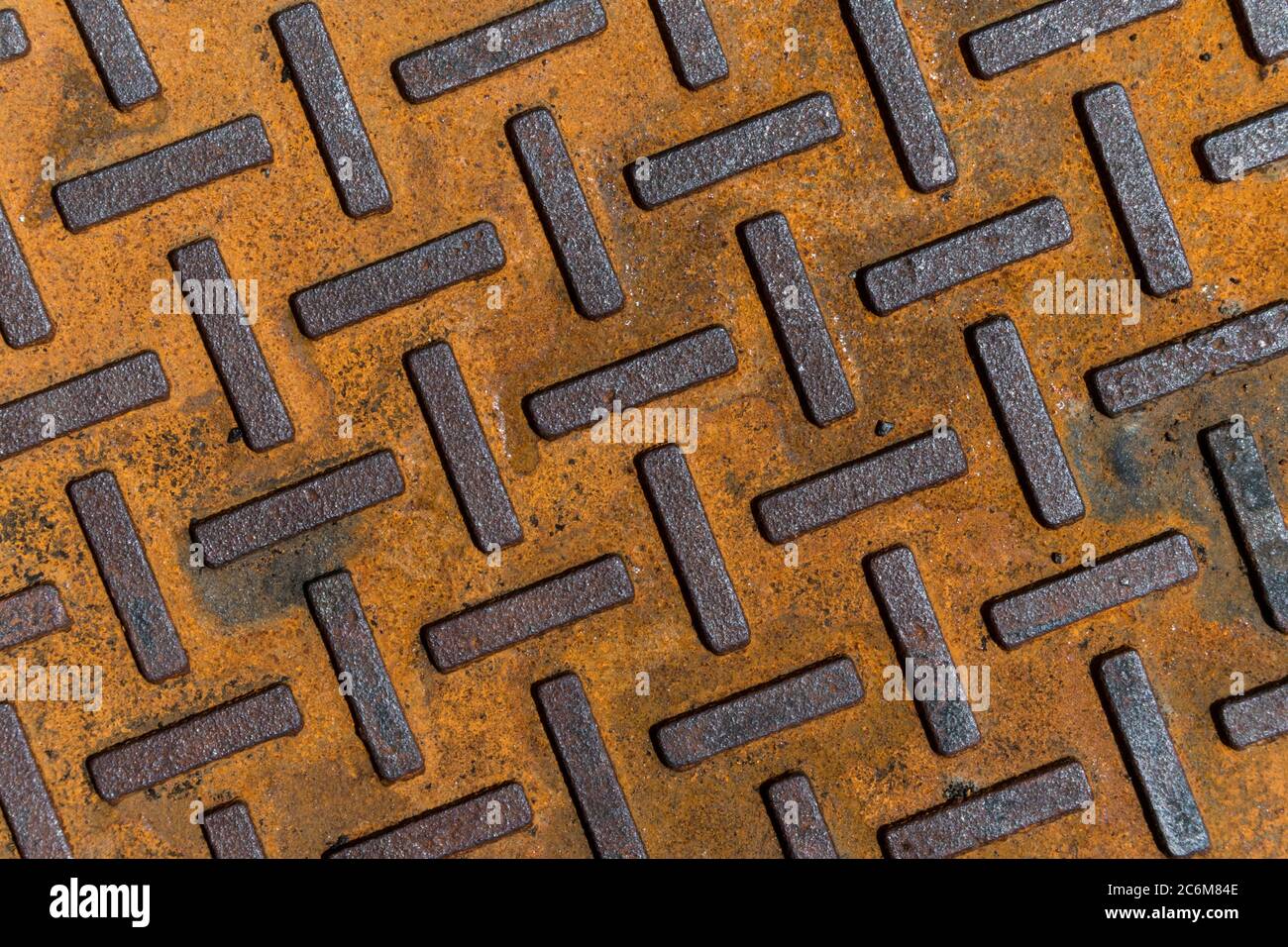 pattern style of steel floor for background Stock Photo - Alamy