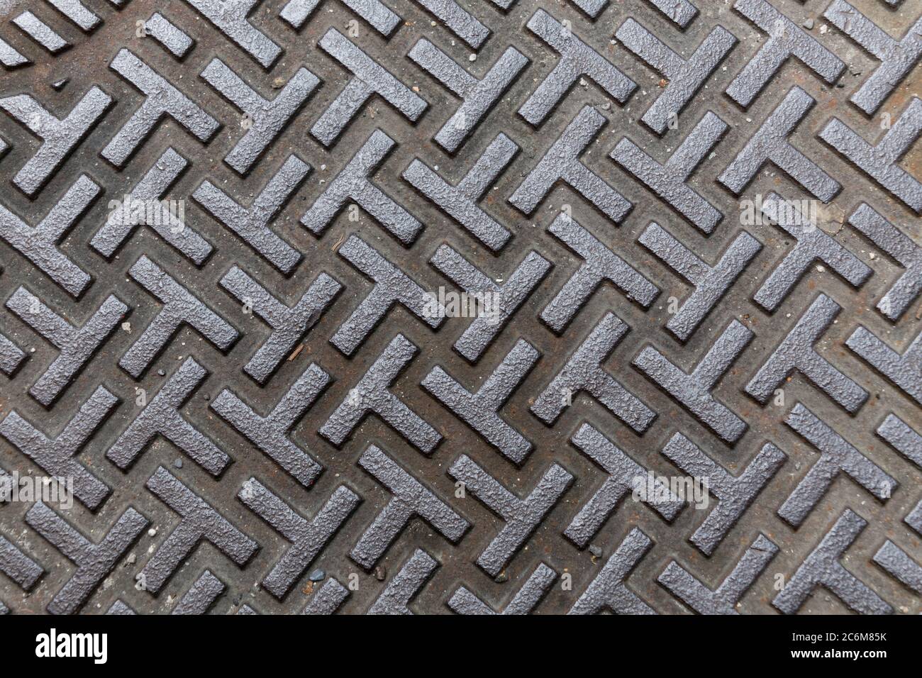 pattern style of steel floor for background Stock Photo - Alamy
