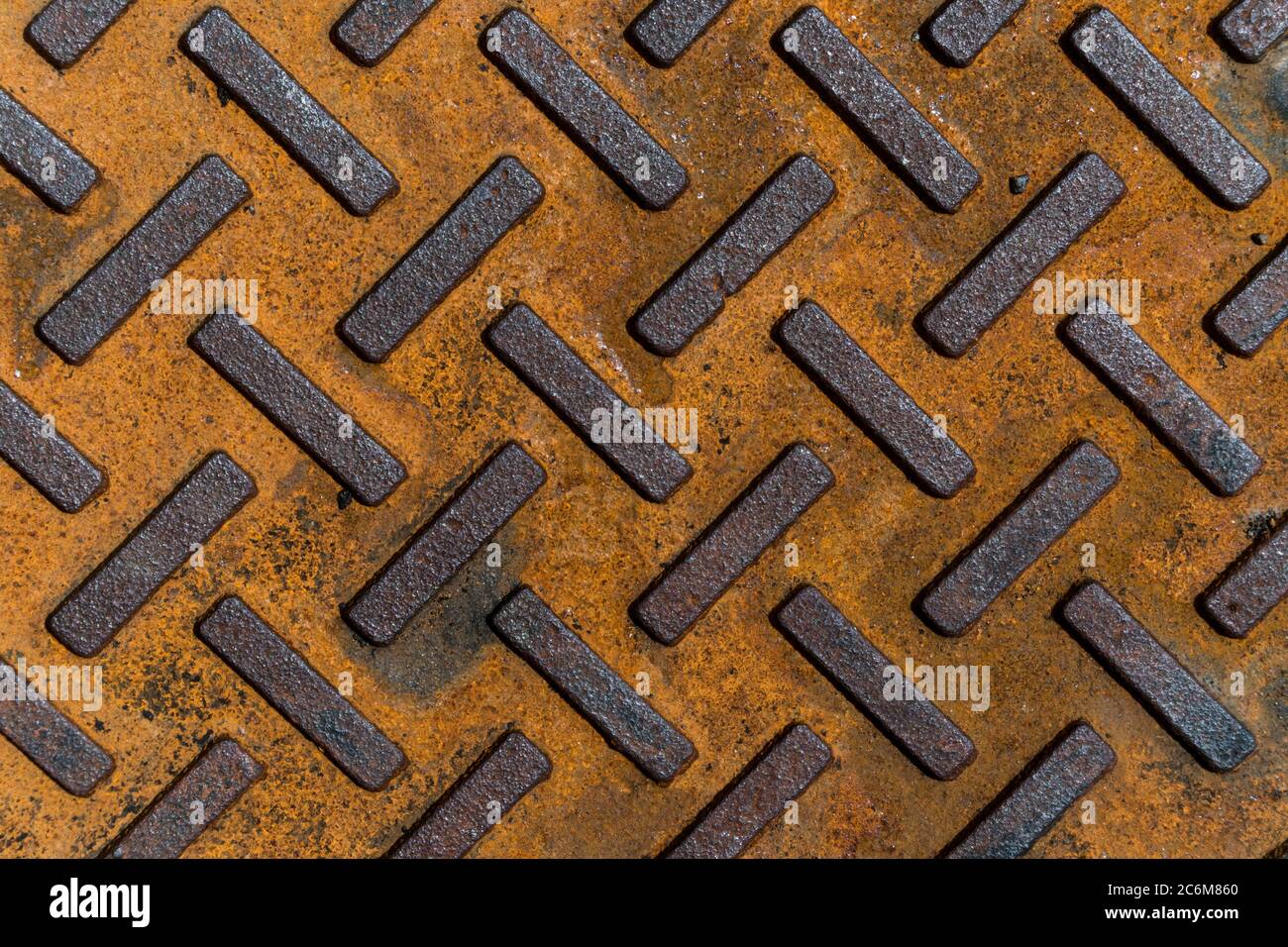 pattern style of steel floor for background Stock Photo - Alamy