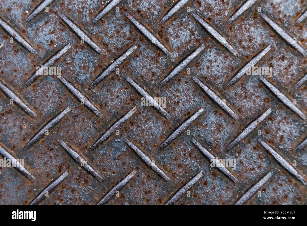pattern style of steel floor for background Stock Photo - Alamy