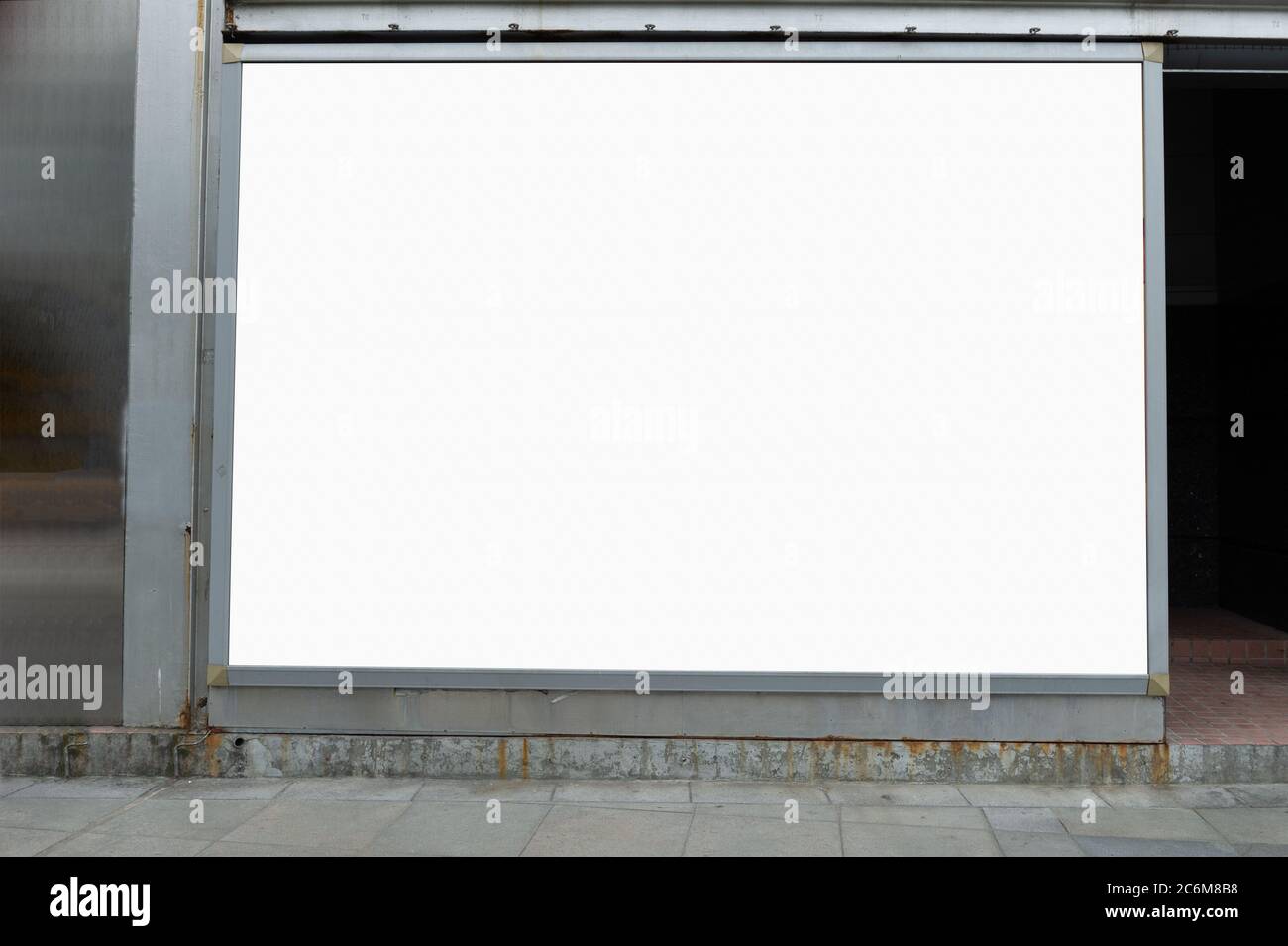 Shop Boutique Store Front with Big Window and Place for Name Stock ...