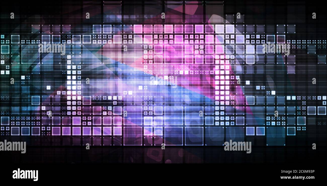 Smart Devices and Machines Technology Trend Abstract Stock Photo - Alamy