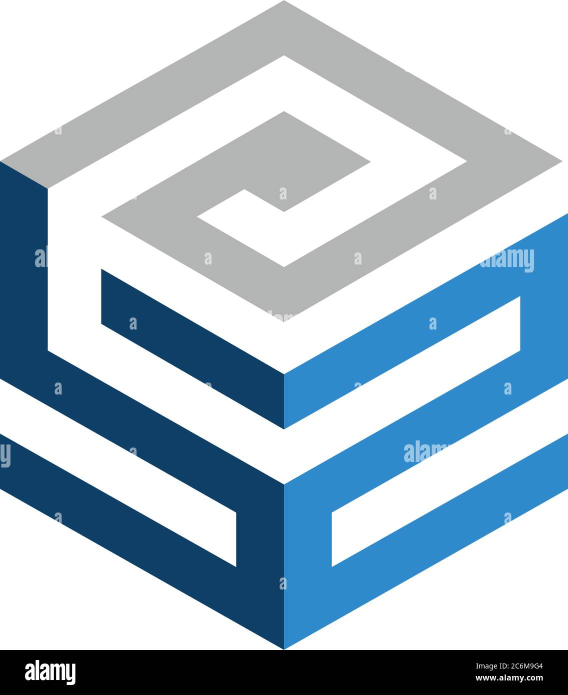 S cube Stock Vector Images - Alamy