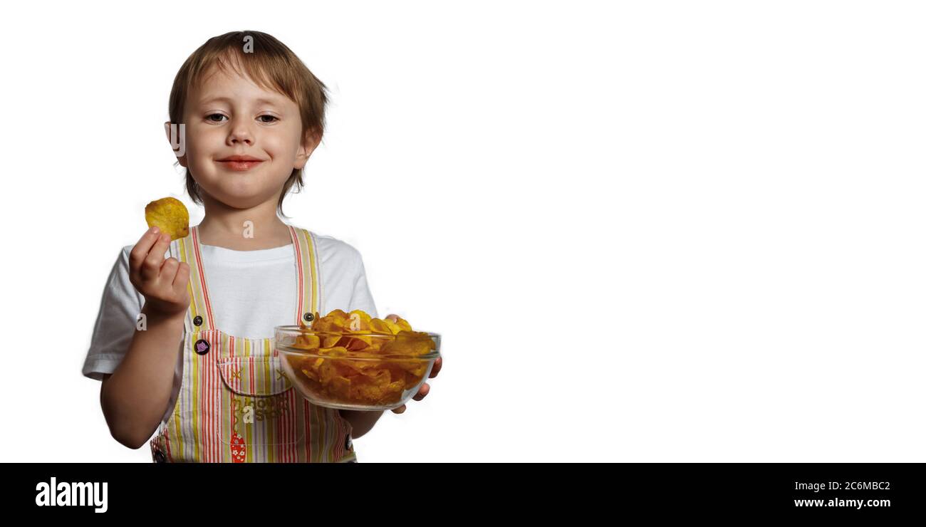 Kids Eating Chips