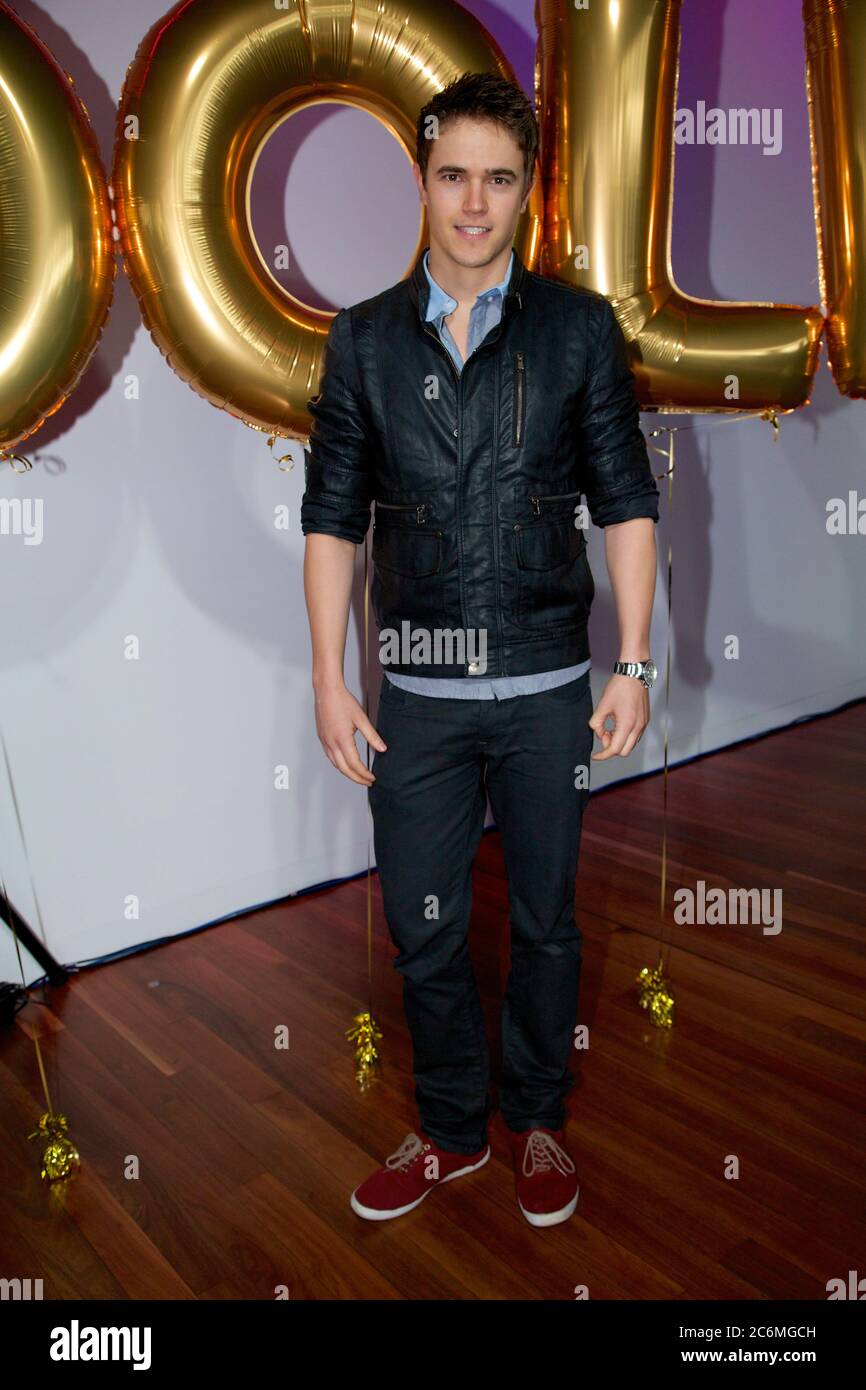 Nic Westaway from Home And Away attends the announcement of the 2014 ...