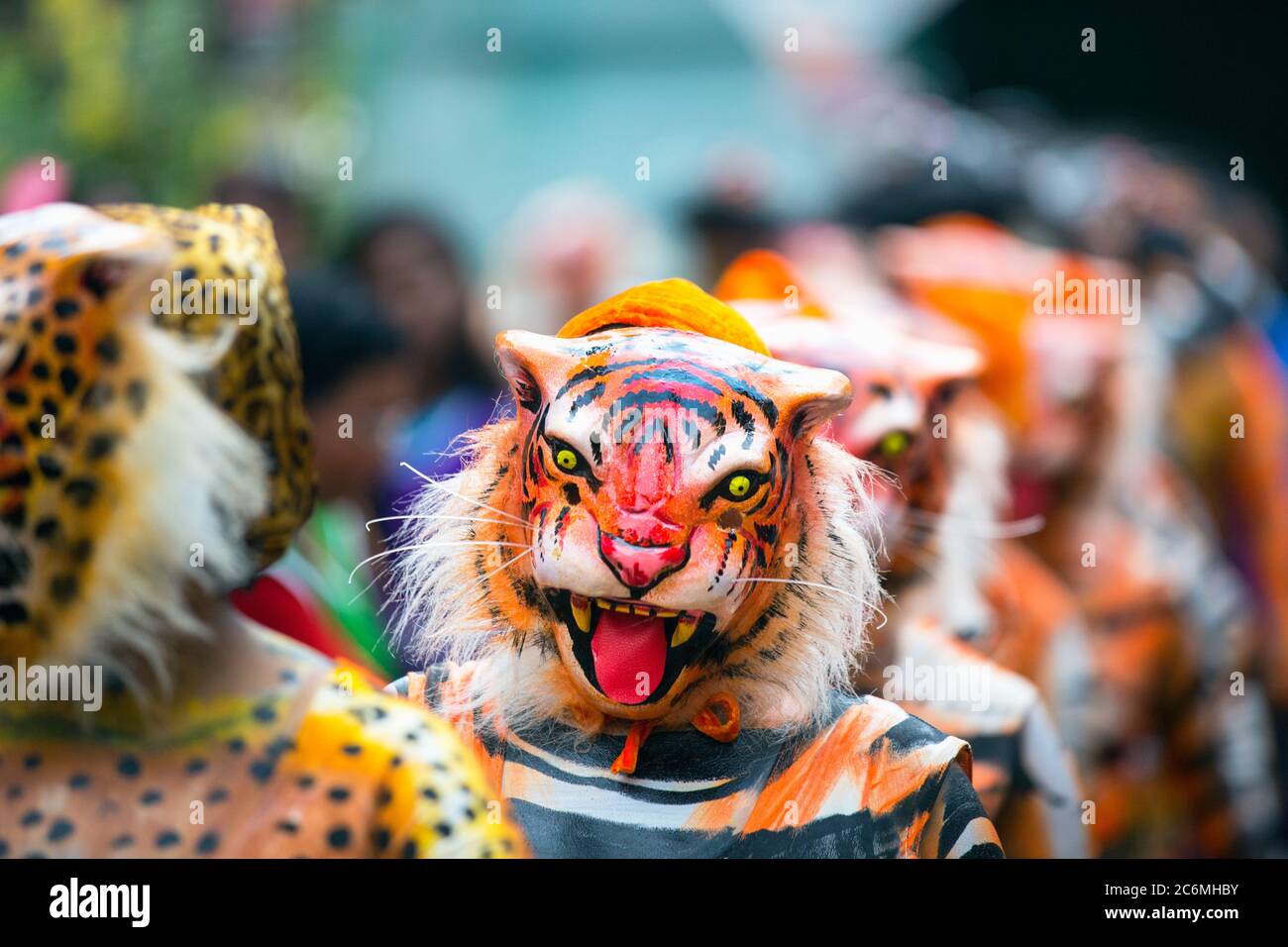 Pulikkali thrissur hi-res stock photography and images - Alamy