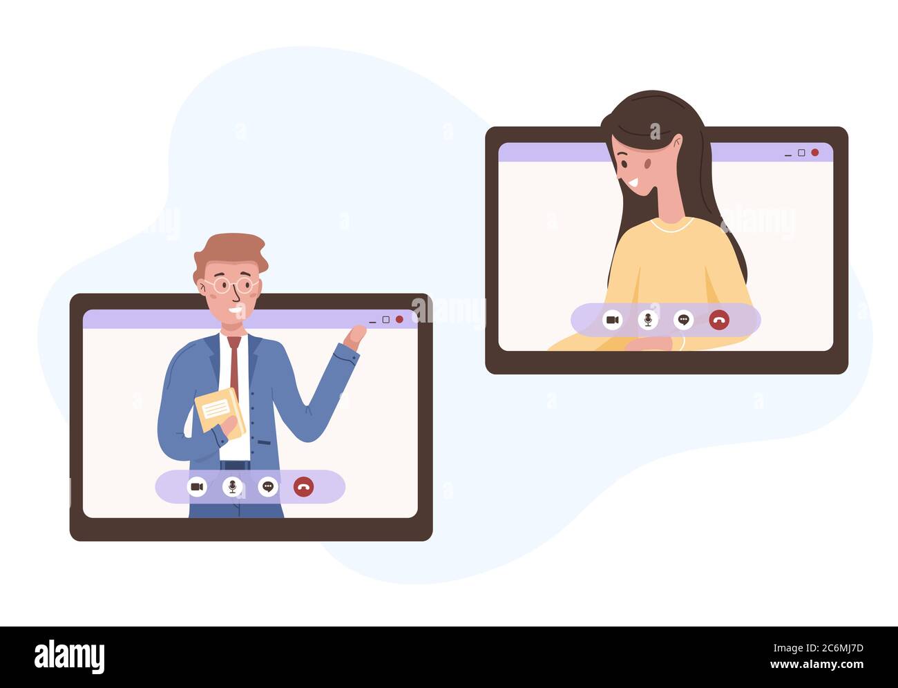 Video call conference, remote project management, chat with friends ...