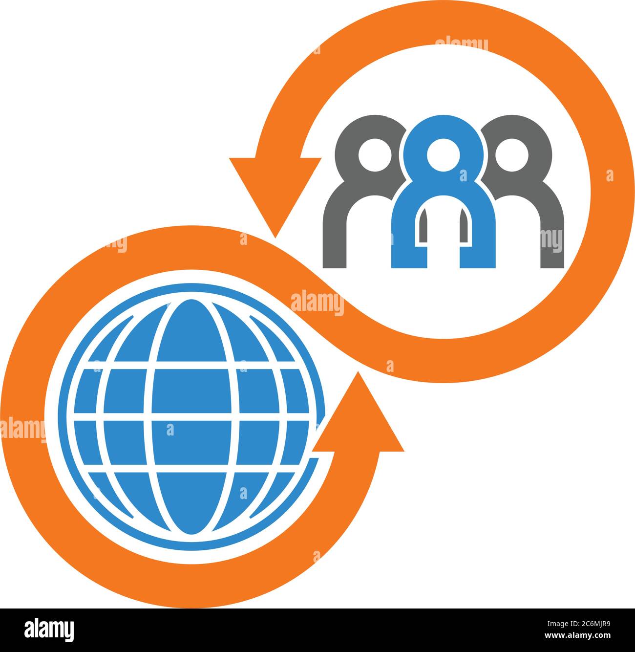 Network infinity communication Stock Vector Image & Art - Alamy