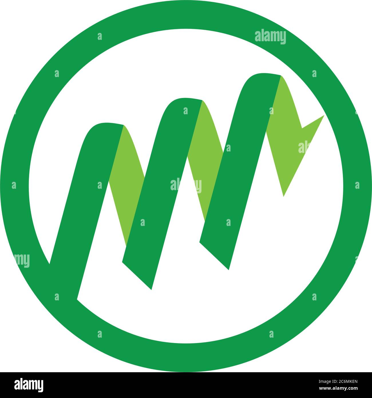 Growth up chart in the circle Stock Vector Image & Art - Alamy