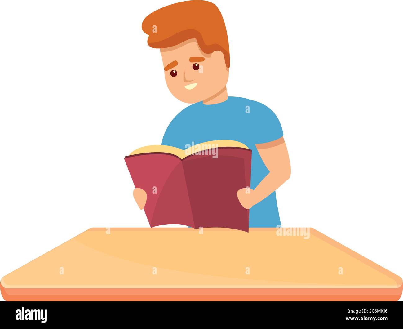 Kid programming book icon. Cartoon of kid programming book vector icon ...