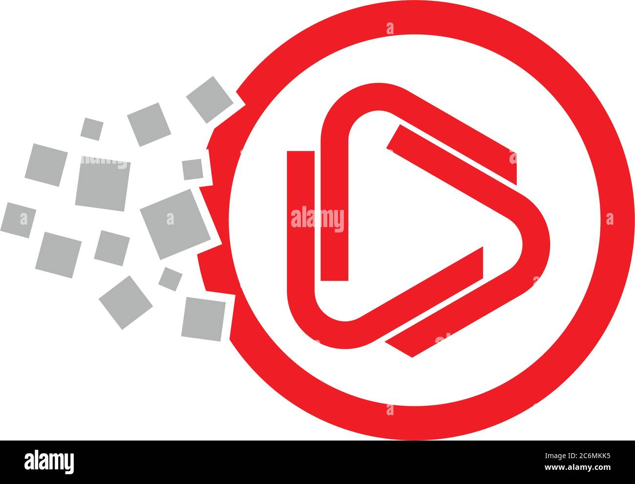 Pixel media production Stock Vector Images - Alamy