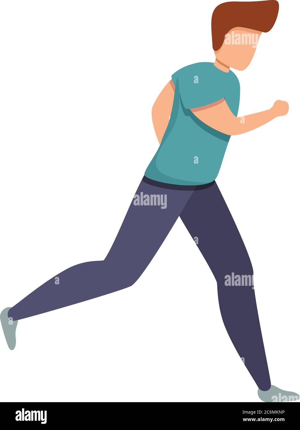 Training running icon. Cartoon of training running vector icon for web ...