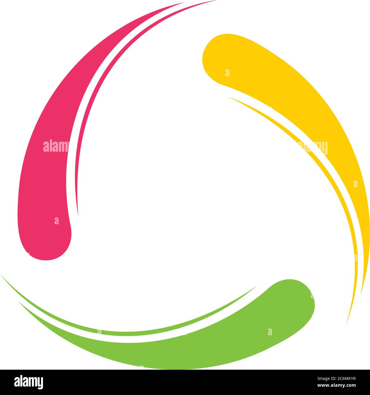 Stripes connection Stock Vector Images - Alamy