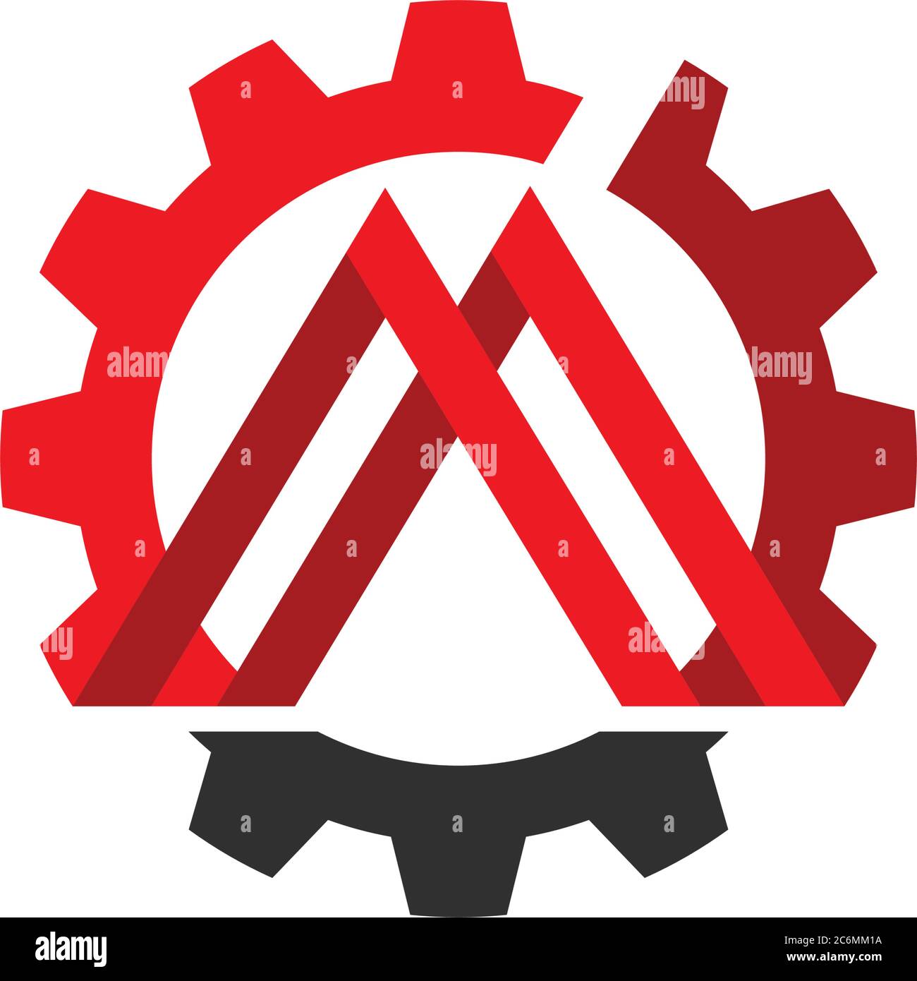 Cog triangle hi-res stock photography and images - Alamy