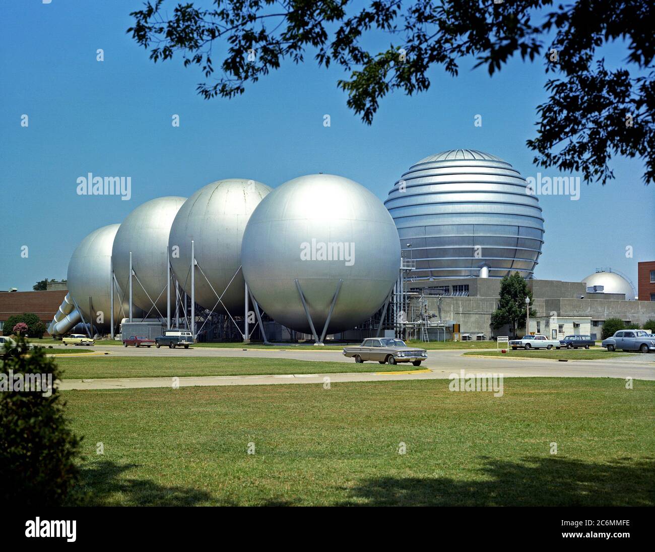 In the Gas Dynamics Laboratory, completed in 1951, researchers explored ...