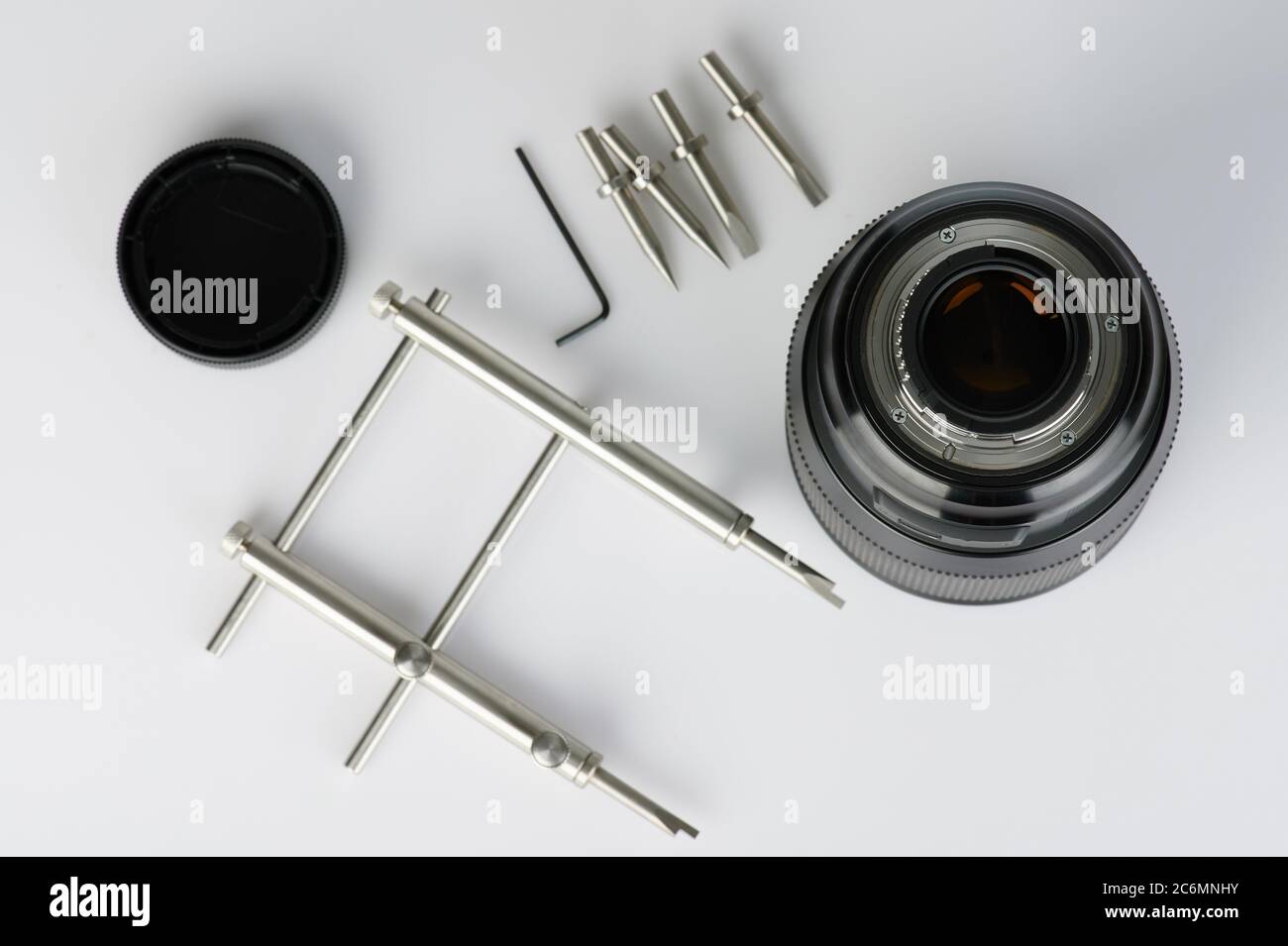 Back of lens hi-res stock photography and images - Alamy