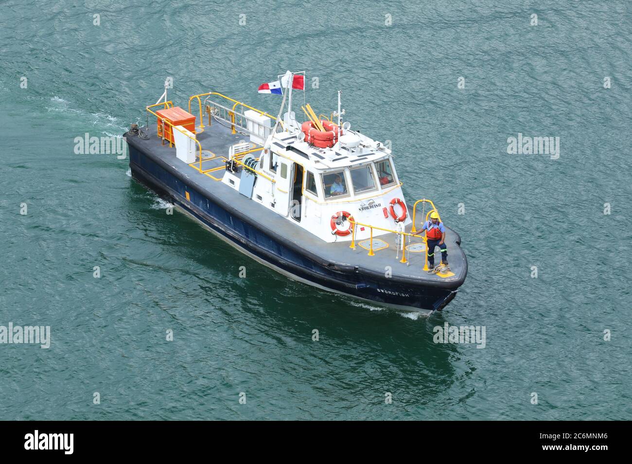 Panama pilot boat hi-res stock photography and images - Alamy